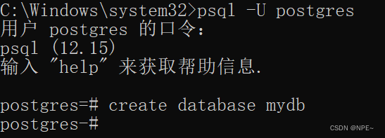 win10安装配置使用PostgreSQL_win10安装postgresql-CSDN博客
