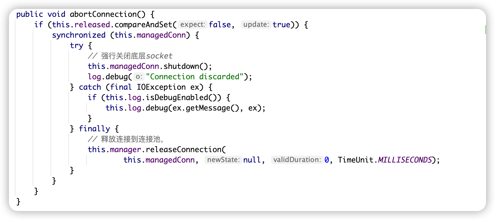 HttpClient的释放资源到底在释放什么？如何正确的释放资源？_connectionholder abortconnection releaseconnection-CSDN博客