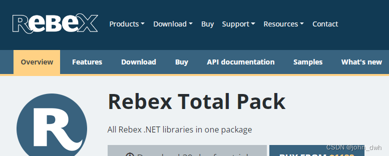 Rebex Total Pack for .Net V6.7-cRACK-CSDN博客