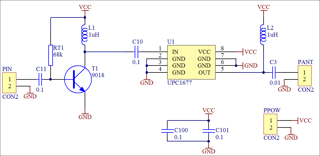 基于uPC1677C射频功率放大-CSDN博客