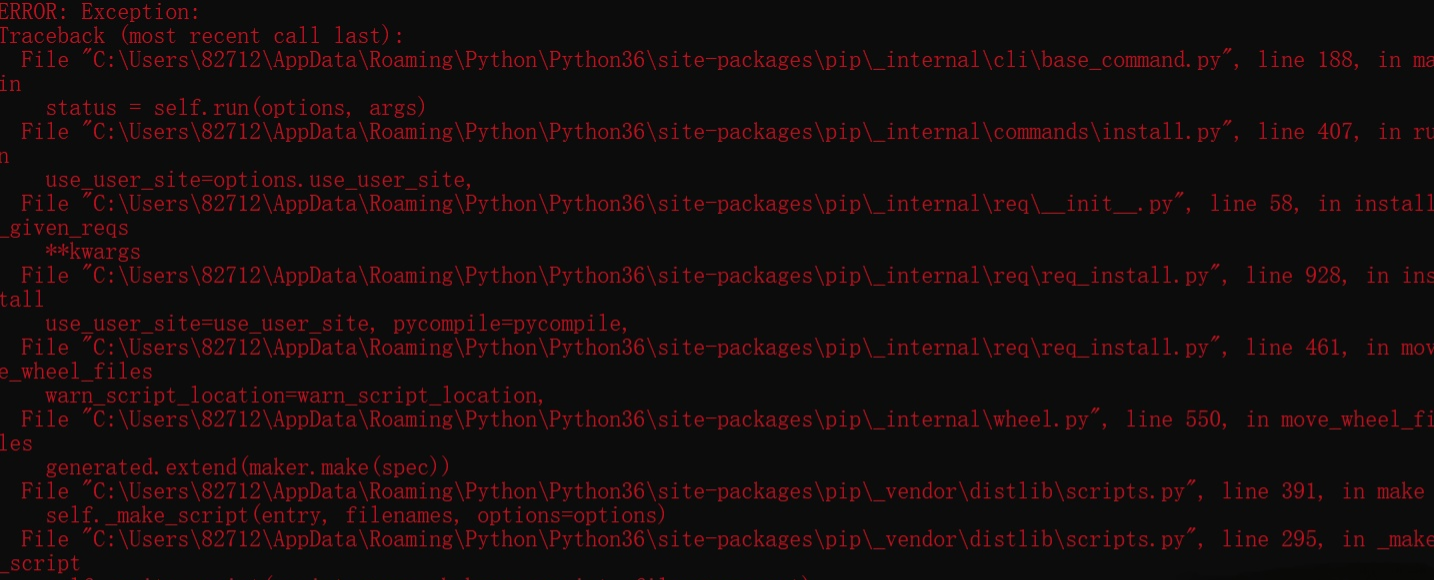 Python安装资源包时报错解决方法_couldn't retrieve package description. it can stil-CSDN博客