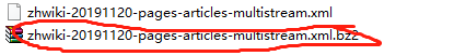 由 for text in wiki.get_texts():引发的Python BZ2 IOError: invalid data stream报错！_oserror: invalid ...