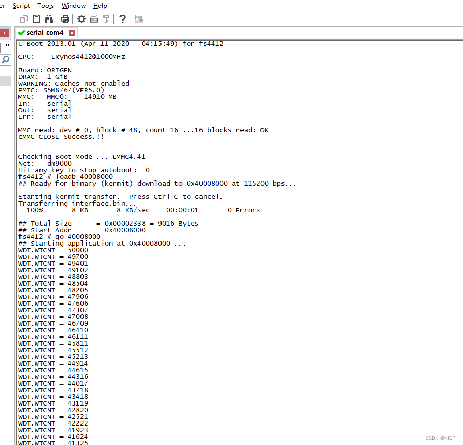 lv11 嵌入式开发 WDT实验 12_wtdat寄存器-CSDN博客