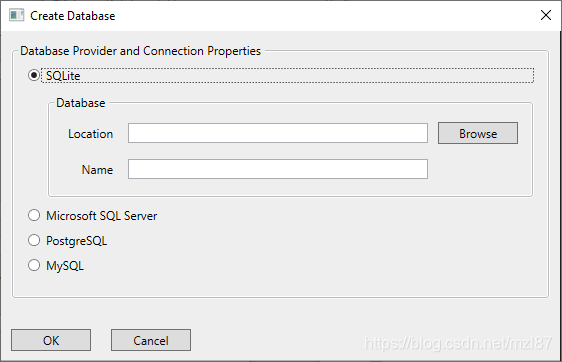 用于打开和创建SQLite，Microsoft SQL Server，PostgreSQL和MySQL SQL数据库的WPF对话框_wpf 连接postgresql-CSDN博客