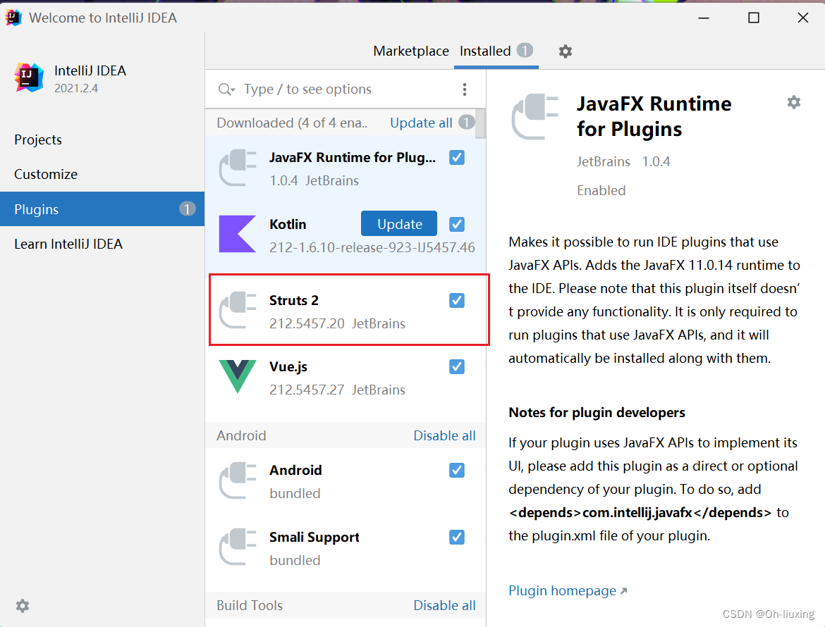 在IDEA中配置Struts2环境_idea struts2插件-CSDN博客