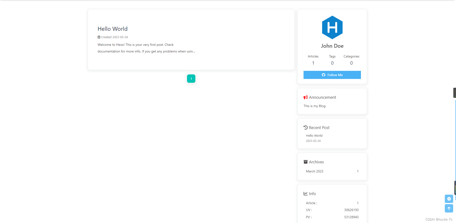 Hexo系列 | Butterfly主题_hexo butterfly主题-CSDN博客