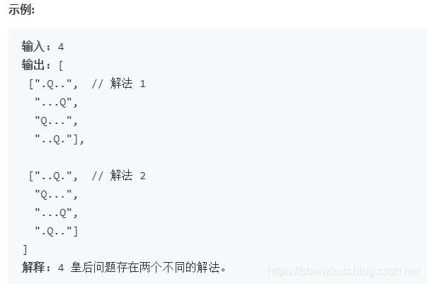Leetcode 51 N皇后【模板题】leetcode 结题 模板 Csdn博客 8959