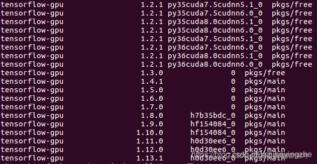 Ubuntu16.4中使用anaconda安装TensorFlow-GPU 的简便方法_linux anaconda tensorflow-gpu==1.9-CSDN博客