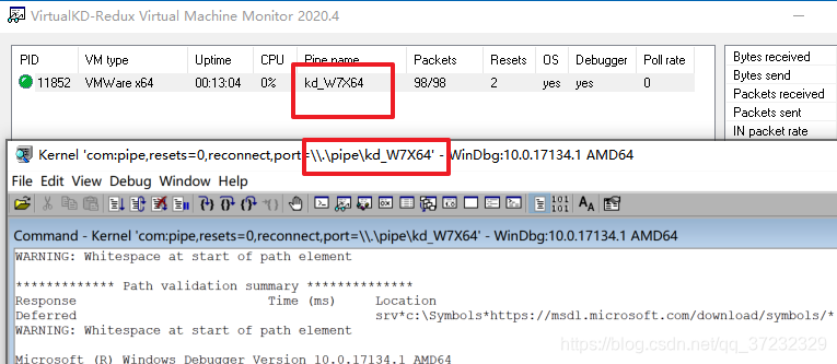 关于Windbg双机调试以及VirtualKD+Windbg双机调试经验总结_双机调试virtualkd github-CSDN博客
