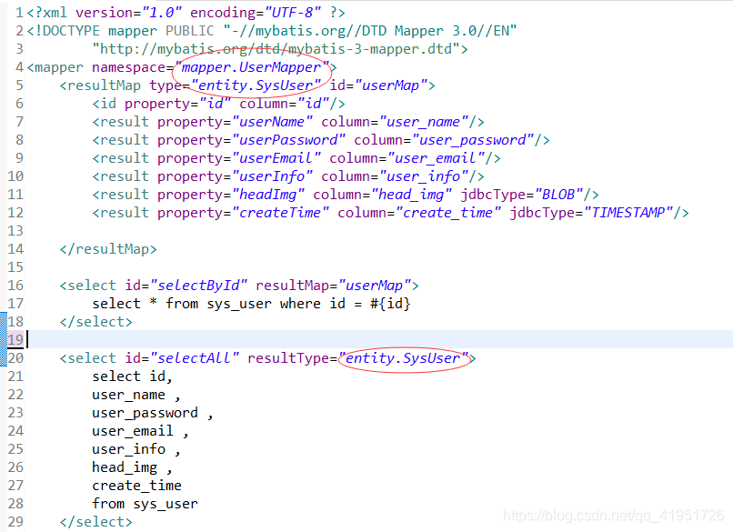 记Mybatis中namespace的注意事项_mybatis namespace不用全路径-CSDN博客
