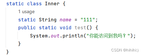 内部类 static final_static类报红-CSDN博客