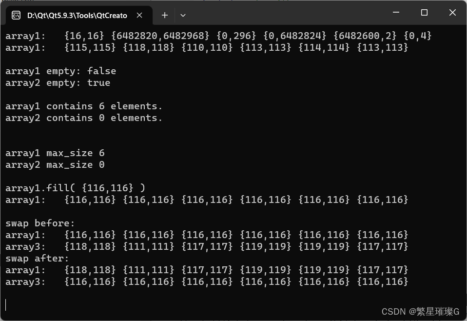 c++标准模板（STL）（std::array）（四）_c++ std::array std::copy-CSDN博客