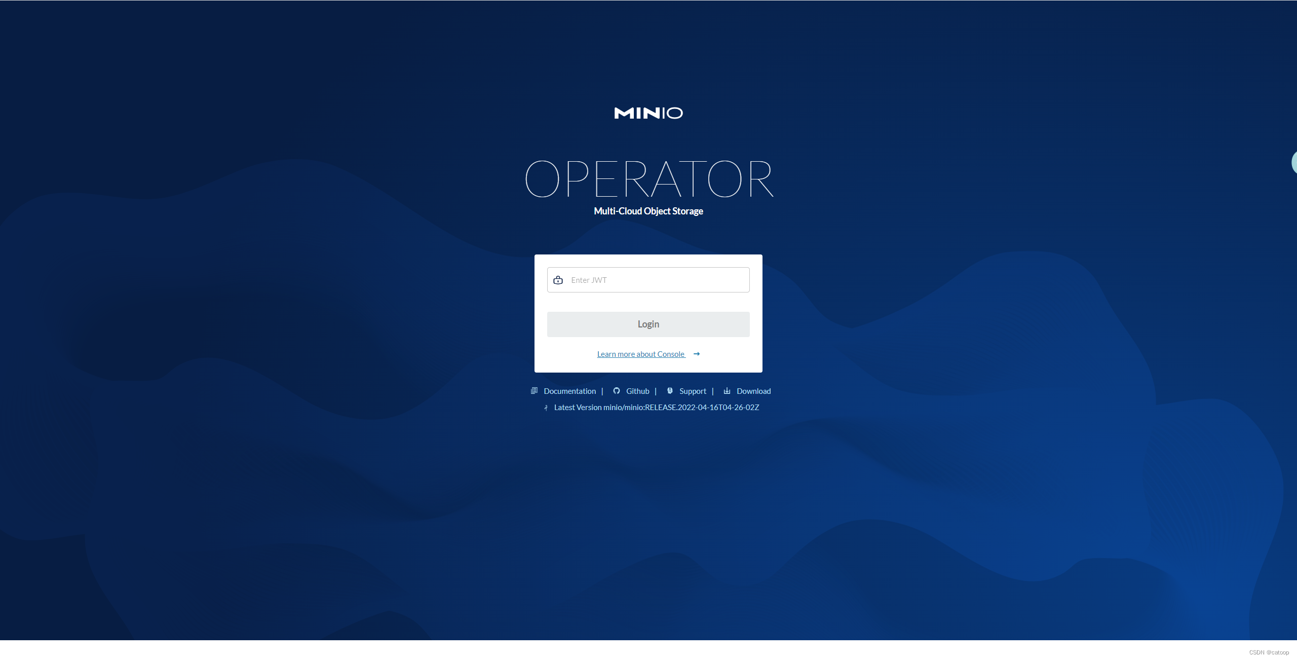 通过minio operator在k8s中部署minio tenant集群-CSDN博客