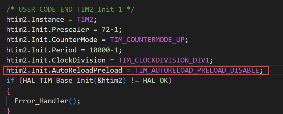 stm32定时器中断使用（ARR寄存器使用注意）-CSDN博客