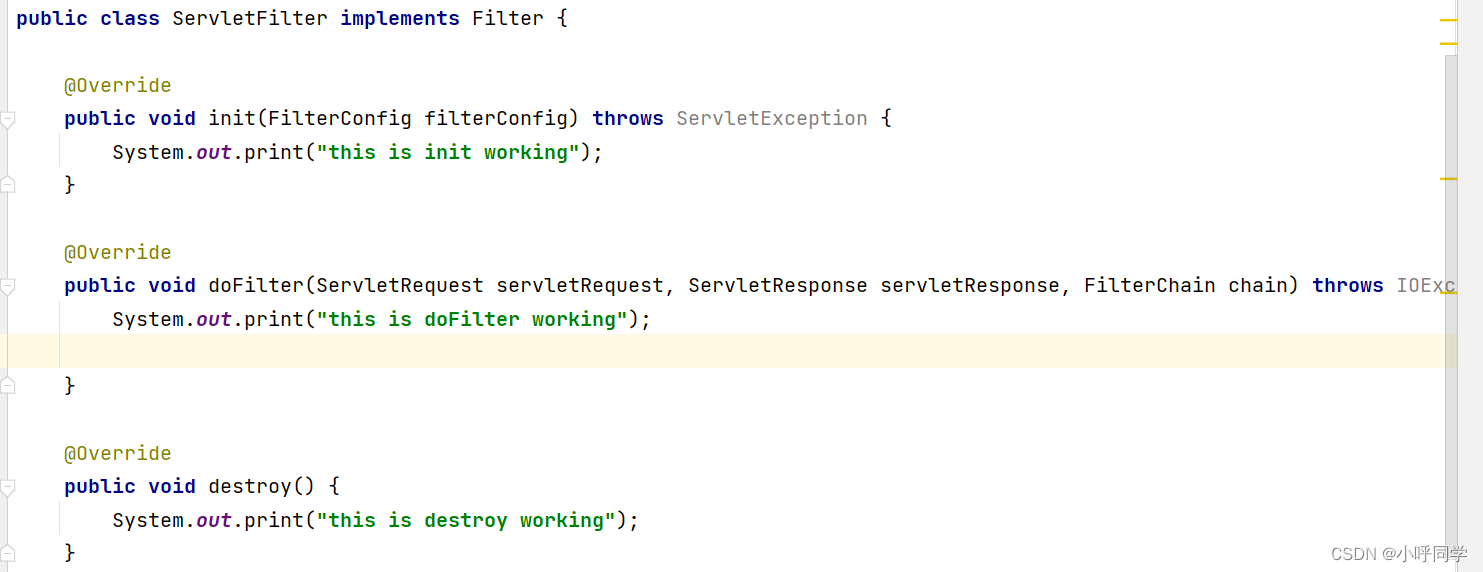 Java EE Filter详解：拦截、初始化与生命周期-CSDN博客