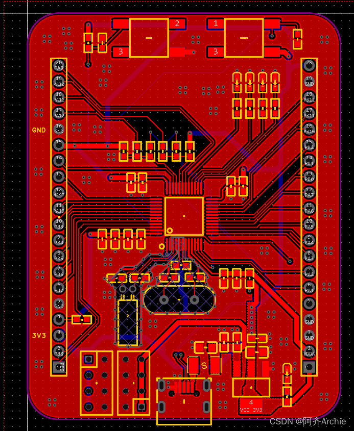 【立创EDA-PCB设计基础完结】7.DRC设计规则检查+优化与丝印调整+打样与PCB生产进度跟踪_同封装内间距错误 立创eda-CSDN博客