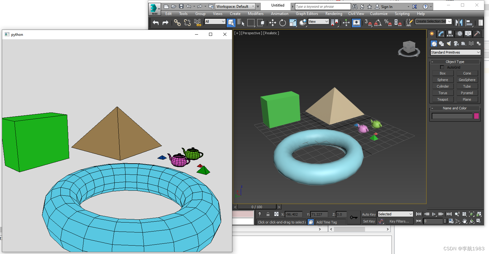 Pythonopengl绘制3d模型（八）绘制插件导出的模型python 通过顶点和面生成gltf和glb模型文件 Csdn博客