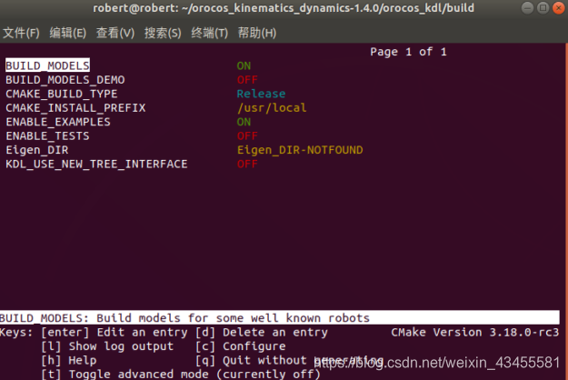 OROCOS之KDL（1）—— Linux环境搭建篇_orocos kdl-CSDN博客