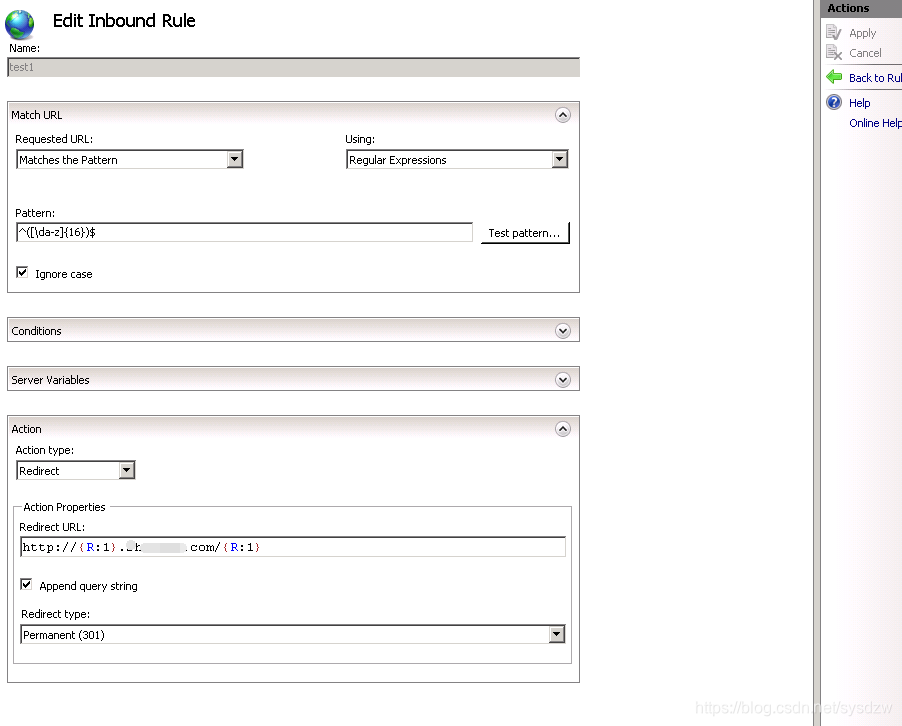 URL Rewrite学习记录_rewrite {r:0}是什么意思-CSDN博客