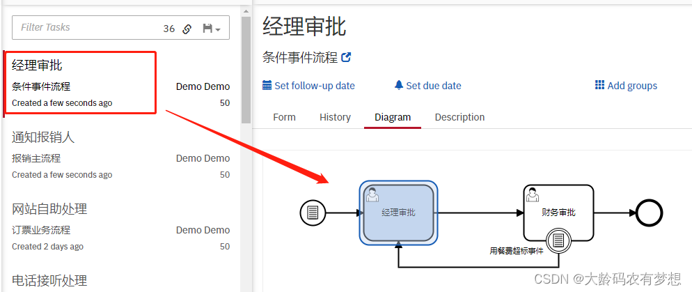 Camunda条件事件（Conditional Events）示例_camunda 条件表达式-CSDN博客