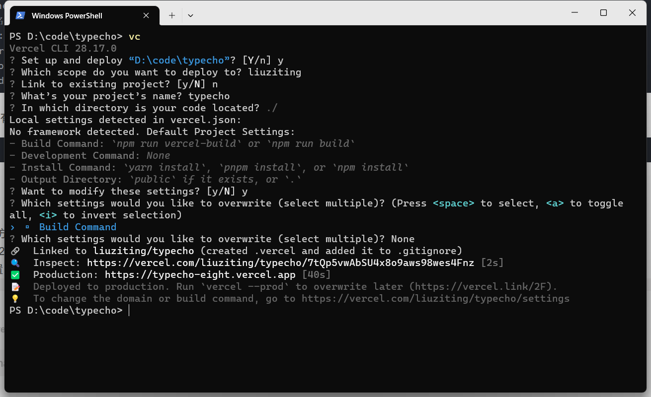 Vercel+Railway部署Typecho动态博客_vercel、github pages、railway-CSDN博客