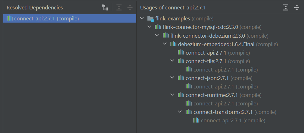 Flink 报错 ClassNotFoundException: org.apache.kafka.connect.source.SourceRecord 解决方法_java.lang ...