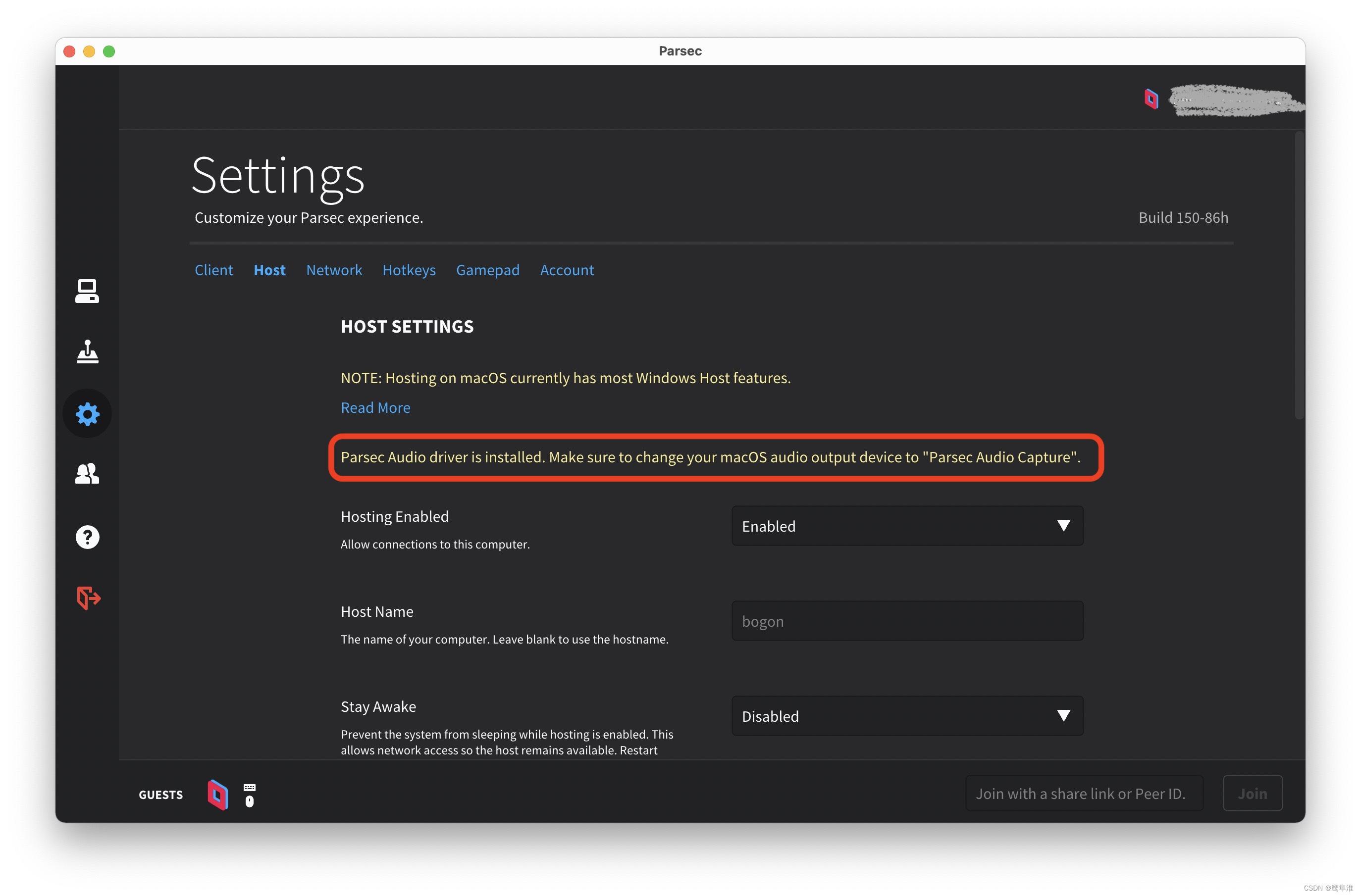 使用macOS作为主机，远程端无声音问题解决_parsec没有声音-CSDN博客