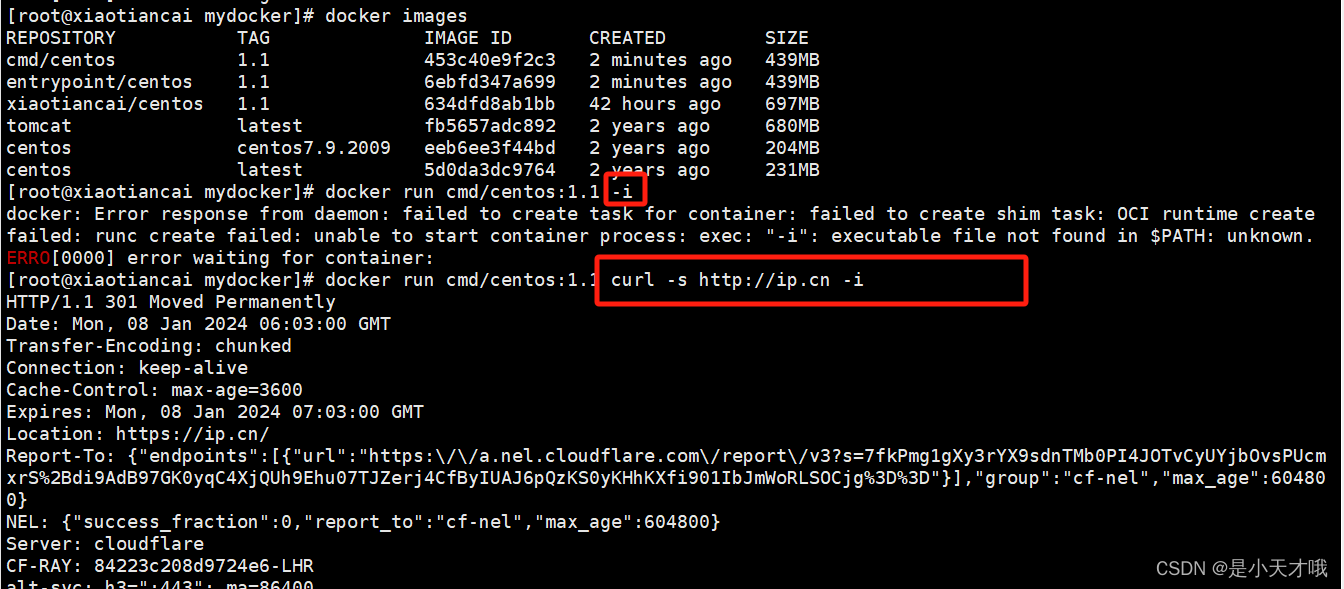Docker-Dockerfile案例-CMD/ENTRYPOINT镜像案例_dockerfile 示例 cmd-CSDN博客