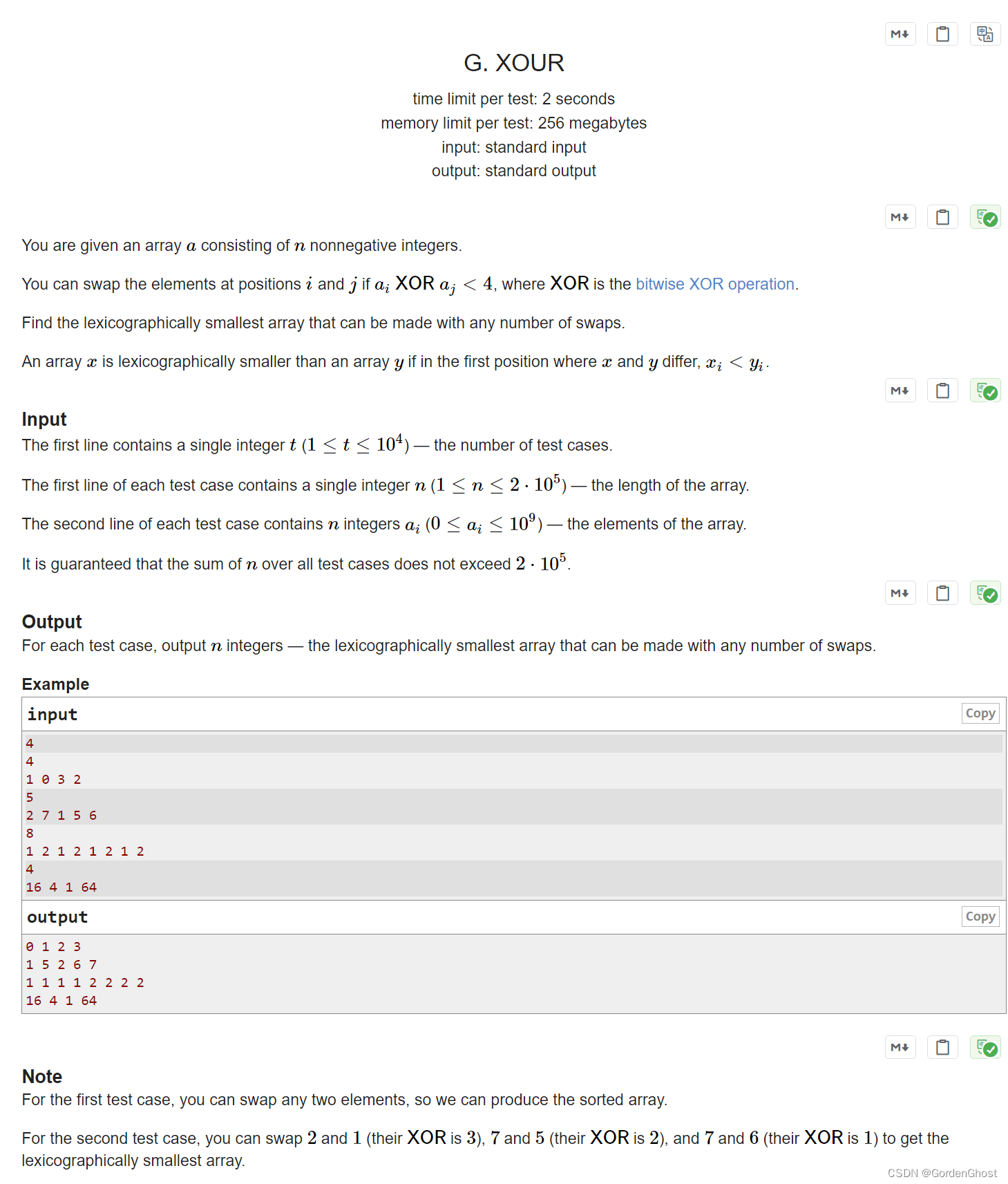 XOUR（Round 944）-CSDN博客