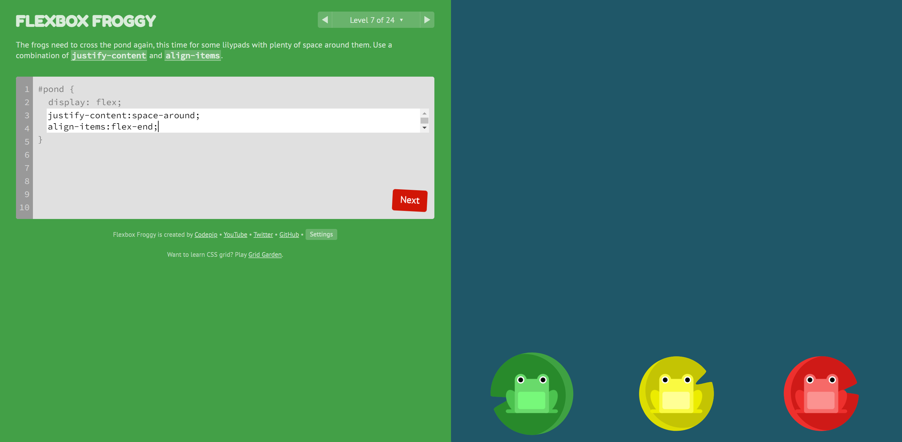 学习CSS Flexbox 玩flexboxfroggy flexboxfroggy1-24关详解-CSDN博客