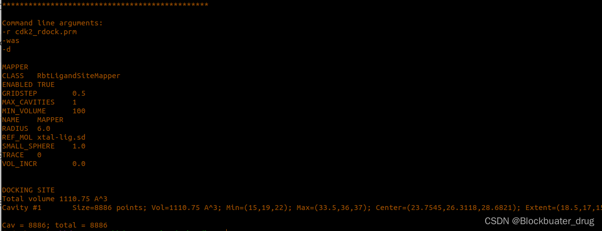 开源分子对接程序rDock使用方法(1)-Docking in 3 steps-CSDN博客