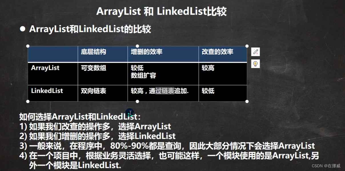ArrayList和LinkedList的区别-CSDN博客