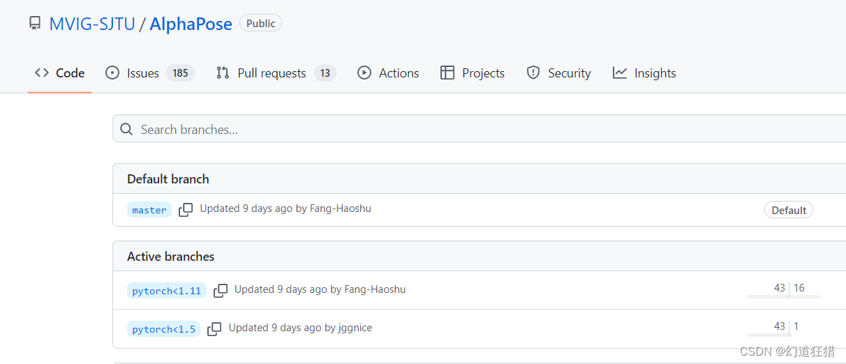 AlphaPose windows+ubuntu双平台配置运行_alphapose运行-CSDN博客