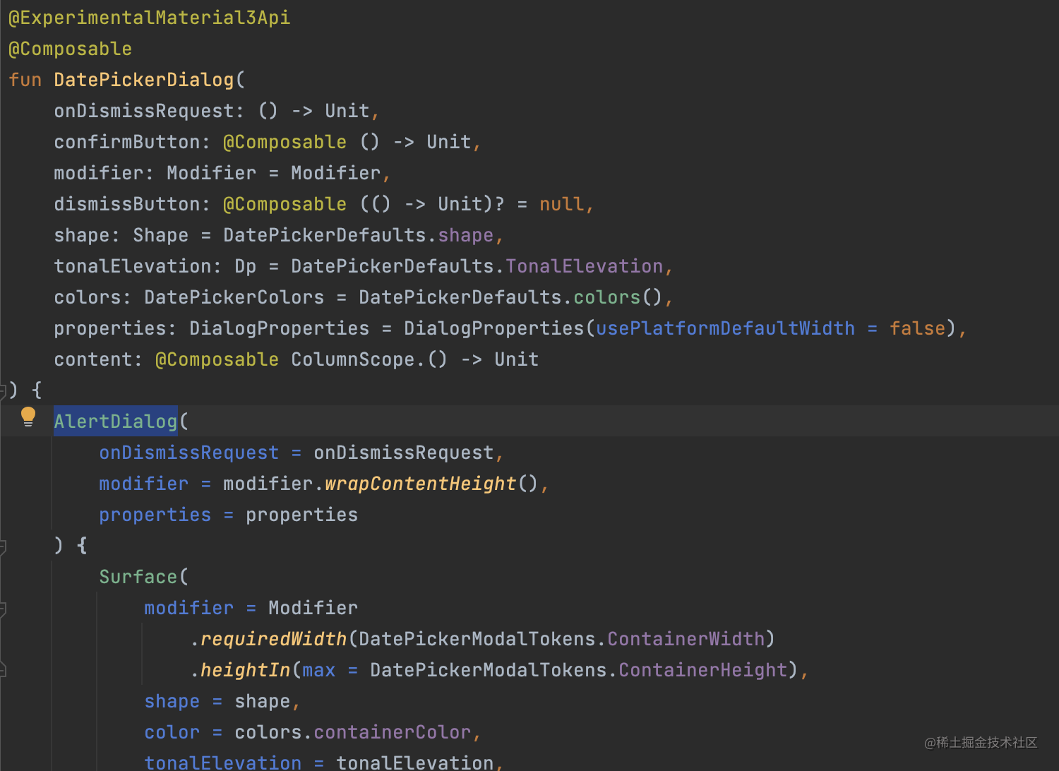 Jetpack Compose Material3 组件之 DatePicker（日期选择）_materialdatepicker-CSDN博客