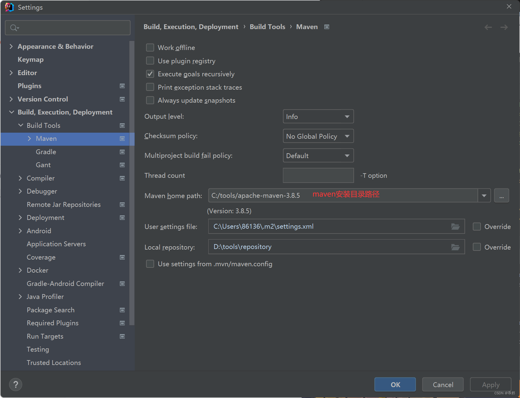 初学者的java笔记——maven_idea activity profiles-CSDN博客