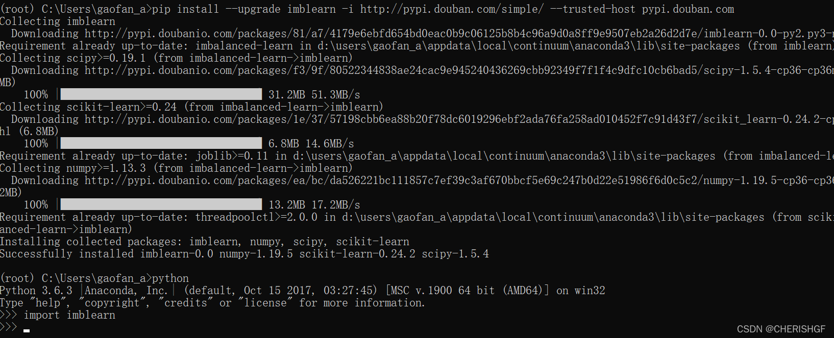python 安装第三方库imblearn_jupyter安装imblearn-CSDN博客