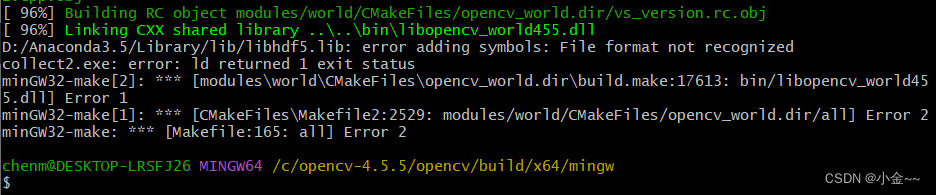 vscode+opencv+mingw+cmake配置vscode下的opencv环境_opencv vscode配置cmake-CSDN博客