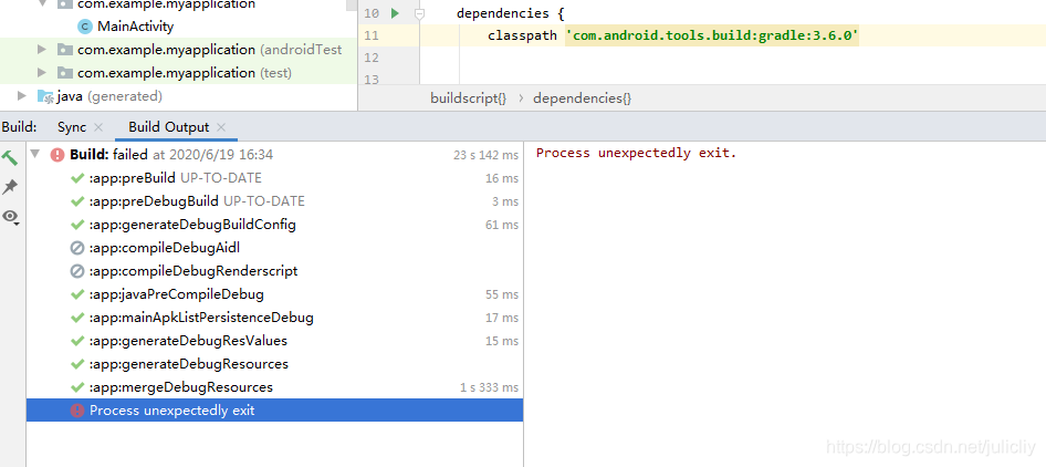 android studio报错（process unexpectedly exit）之解决方法_android studio aapt2 process unexpectedly exit ...