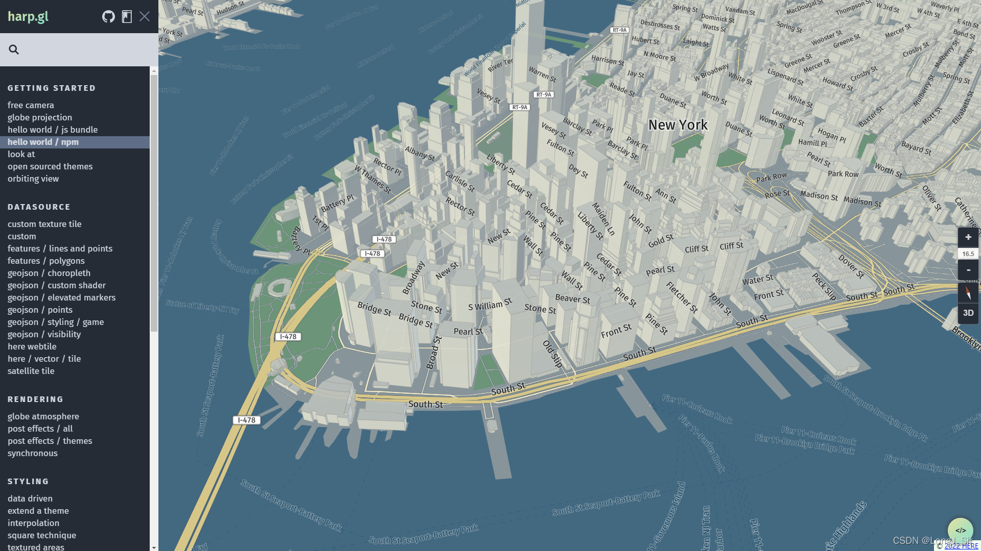 基于ThreeJs的一些开源地图项目_基于threejs的开源项目-CSDN博客