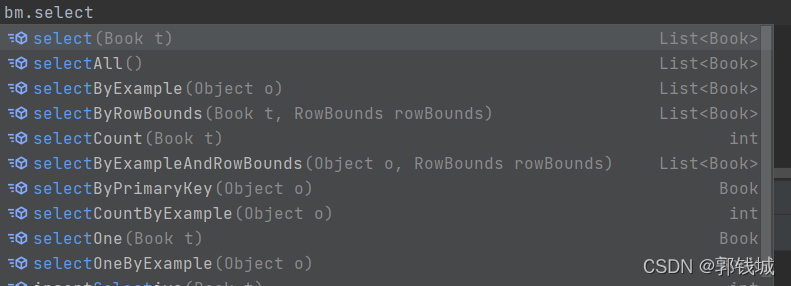 通用Mapper中selectByExample的使用-CSDN博客