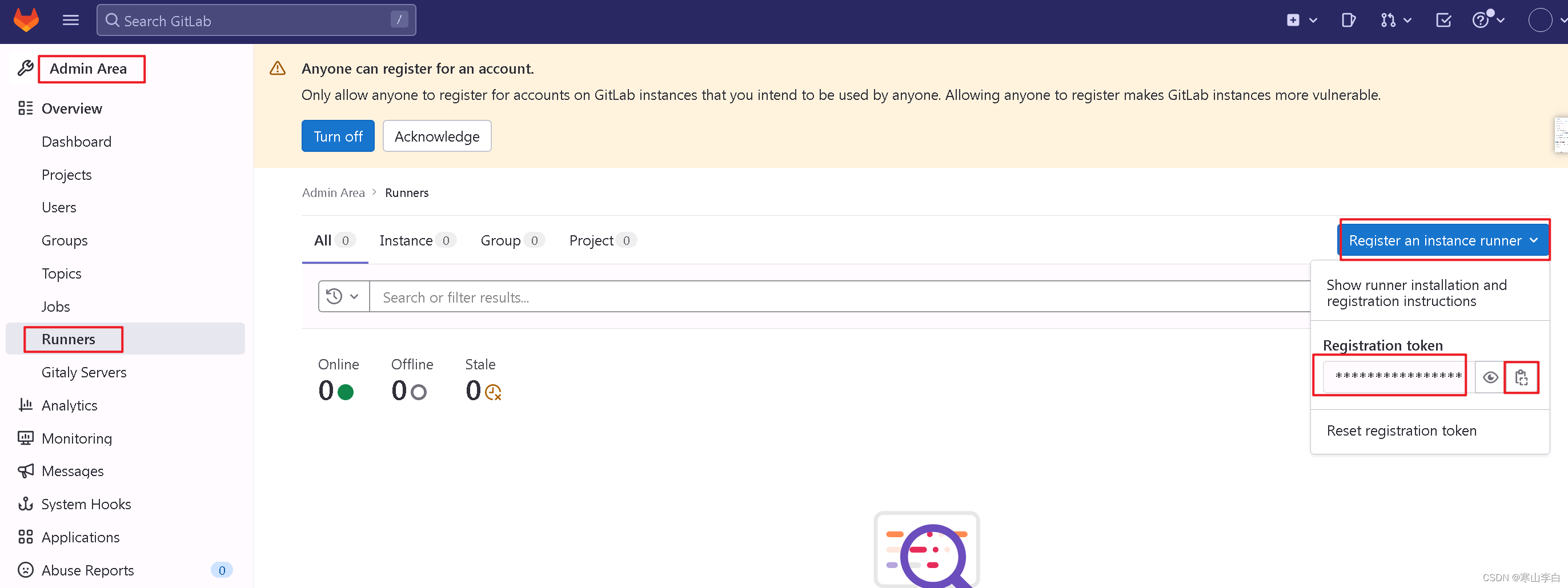 gitlab runner 安装、注册、配置、使用（K8S部署）_gitlab-runner-CSDN博客
