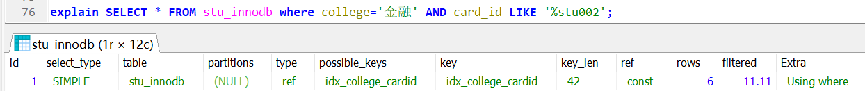MySQL6：索引使用原则，联合索引，联合主键/复合主键，覆盖索引、什么是回表？索引条件下推，索引的创建与使用，索引的创建与使用，索引失效_联合主键索引-CSDN博客