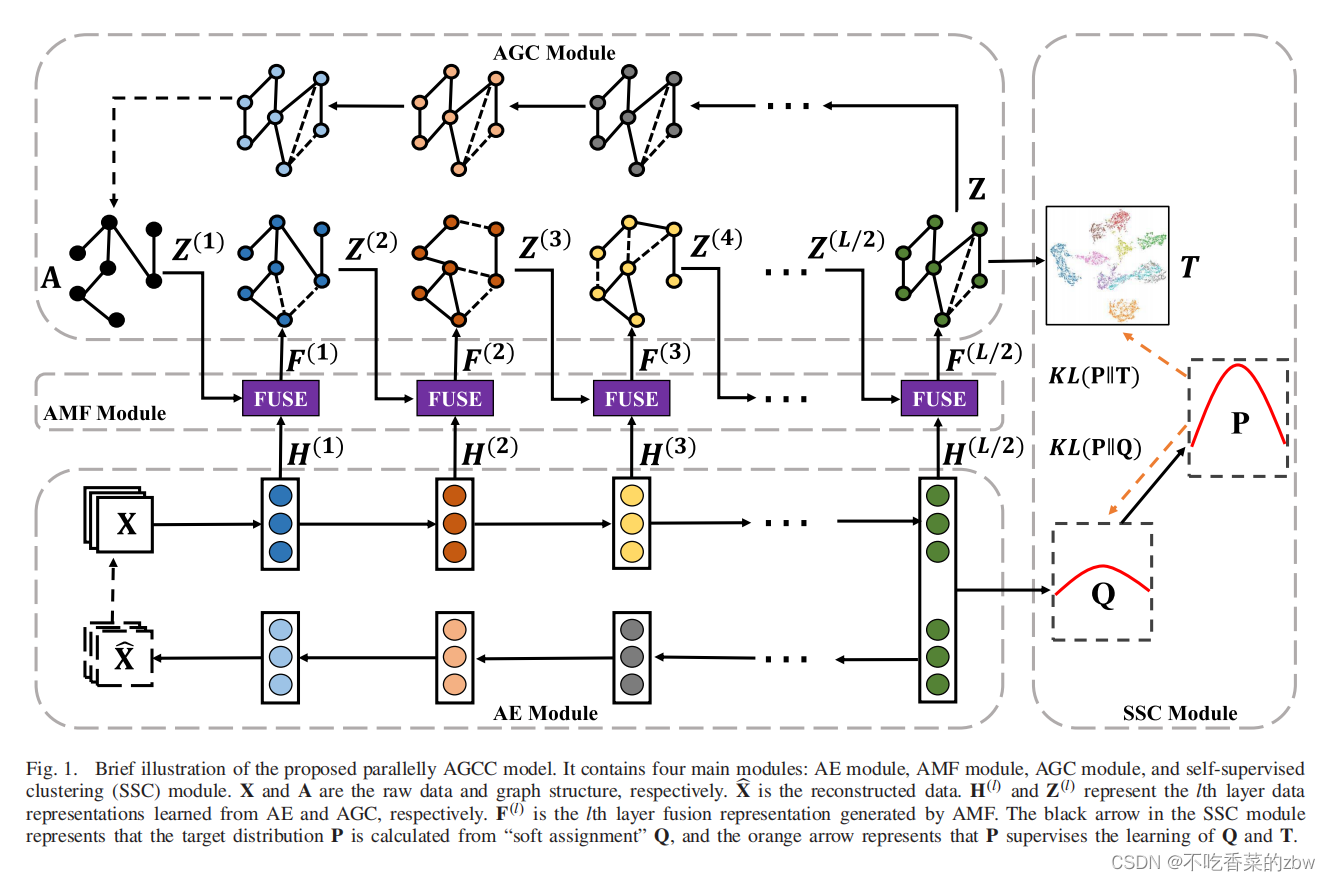 论文阅读 Parallelly Adaptive Graph Convolutional Clustering Model(TNNLS2022)-CSDN博客