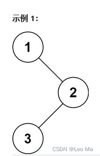 【leetcode】94. 二叉树的中序遍历（简单）-CSDN博客