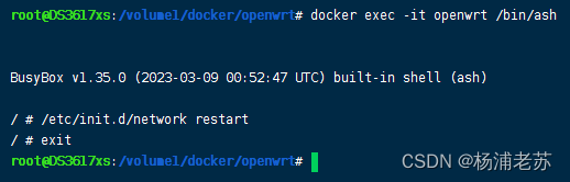 群晖上用Docker安装OpenWrt_群晖docker安装openwrt-CSDN博客