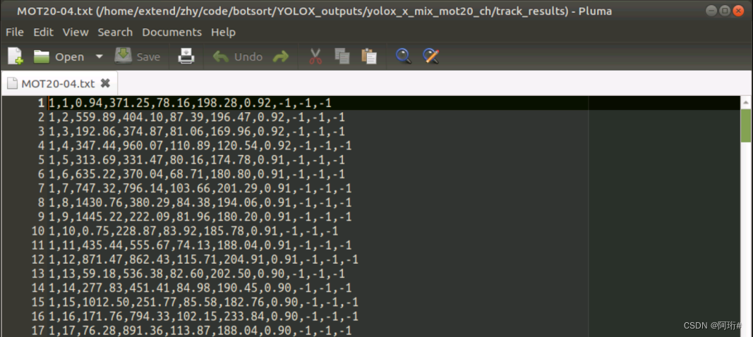 BOT_SORT复现（Ubuntu20.04）_bot sort-CSDN博客