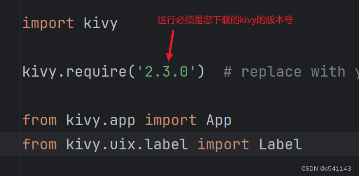 关于在终端中安装kivy后，在pycharm不能正常导入的解决方法（我自己的）_pycharm kivy-CSDN博客