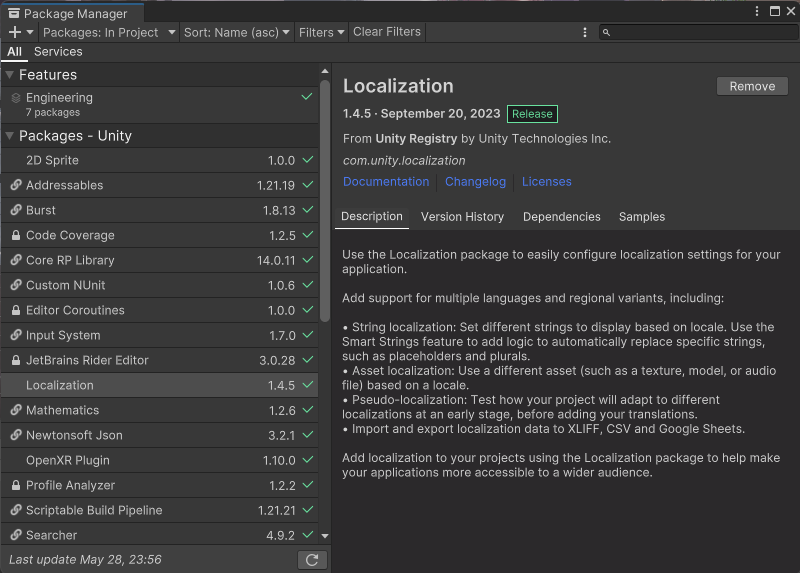 Unity之如何使用Localization来实现文本+资源多语言_unity localization-CSDN博客