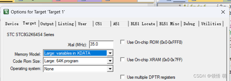 C51 ERROR L105: PUBLIC REFERS TO IGNORED SEGMENT-CSDN博客