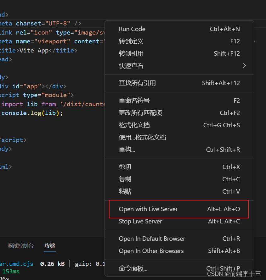 使用vite打包libary模式打包sdk_vite lib-CSDN博客